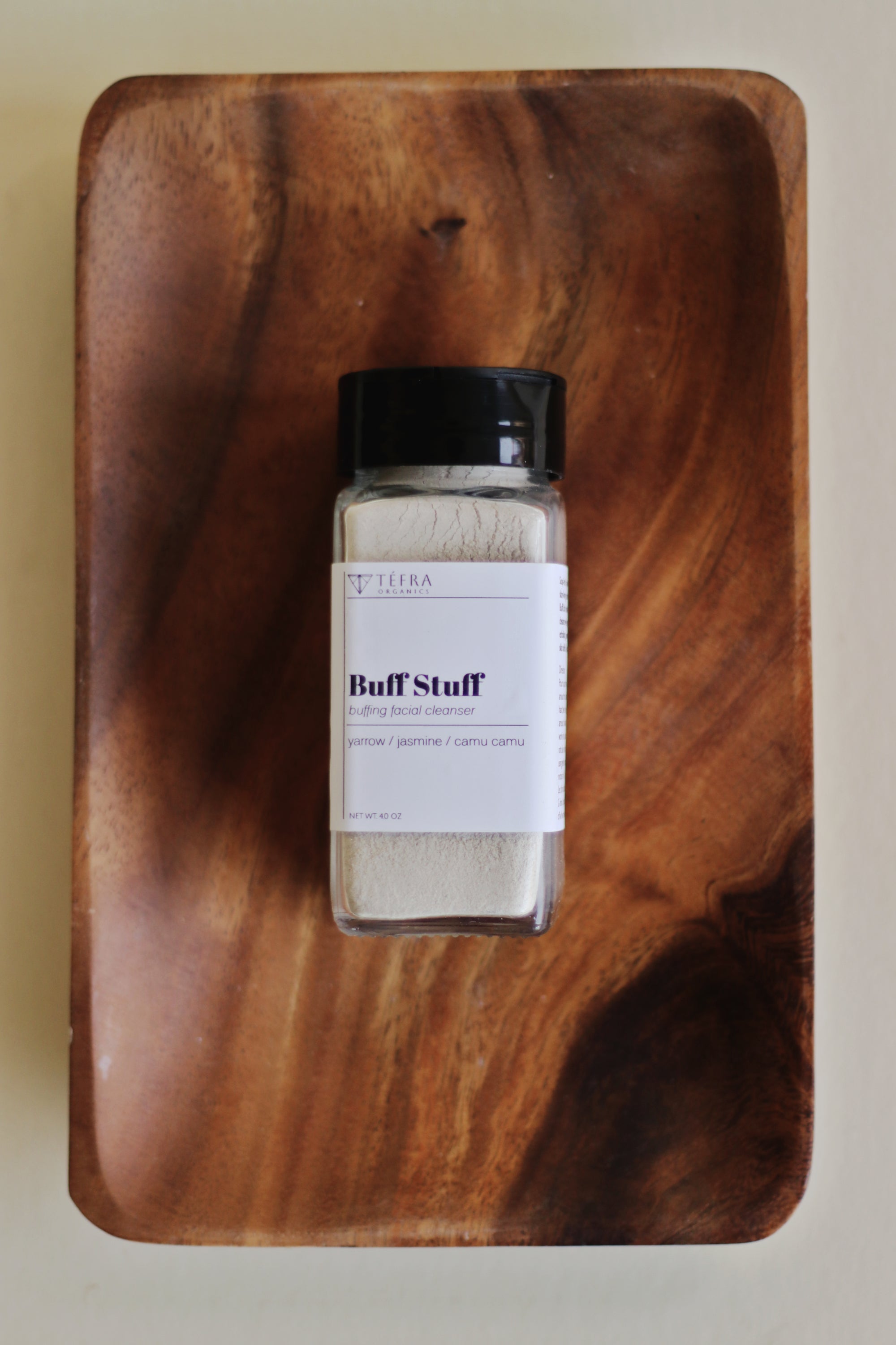 Buff Stuff | buffing facial cleanser – T É F R A ORGANIC BEAUTY